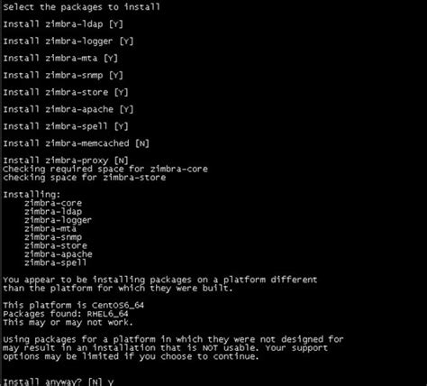 Installing Vmware Zimbra Collaboration Suite 8 On Centos 63 Vmgeeks