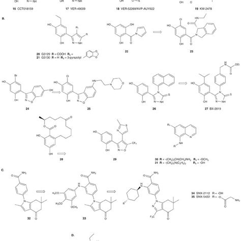 Hsp90 Nbd Interactors Identified By A Virtual Screening B
