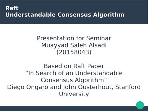 pdf introduction to raft algorithm pdfslide