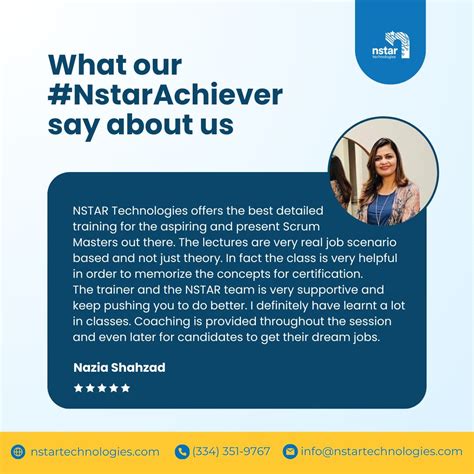 Nstar Technologies On Linkedin Nstarachievers Nstar Scrummasters
