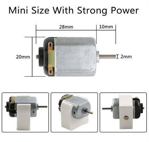 Electronic Educational Kit With 6 Set Dc Motors Mini Electric Motor 1