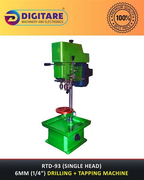 Mild Steel Mm Drill Cum Tapping Machine Number Of Shaft At Rs Piece In Rajkot