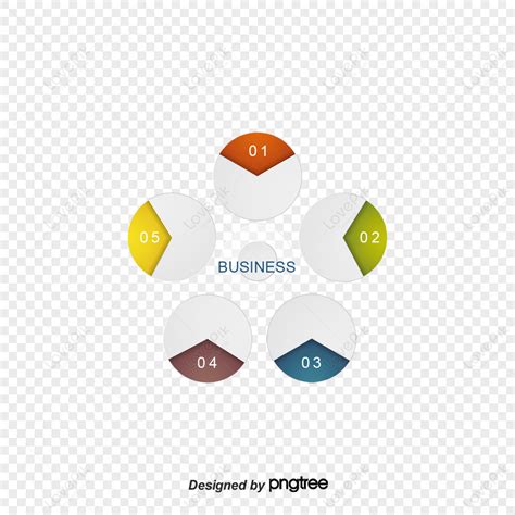 Vector Ppt Creative Classification And Labelling Color Label Flow Chart