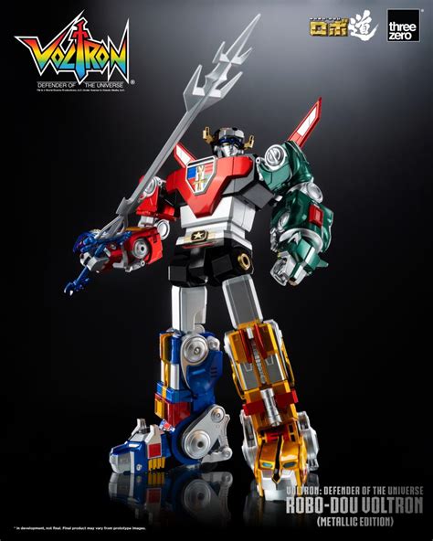 Robo Dou Voltron Metallic Edition Inspired By The Titular Robot From The Television Series