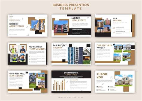 Premium Vector Construction And Architecture Project Overview Powerpoint Presentation Slides
