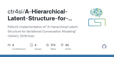 github ctr4si a hierarchical latent structure for variational