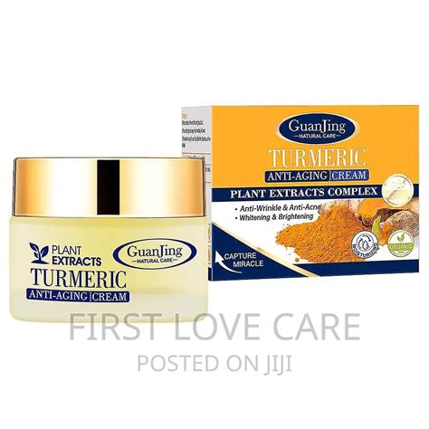 Tumeric Anti Aging Face Cream In Madina Skincare First Love Care Gh