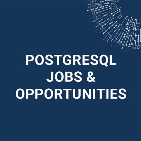PostgreSQL Jobs Opportunities