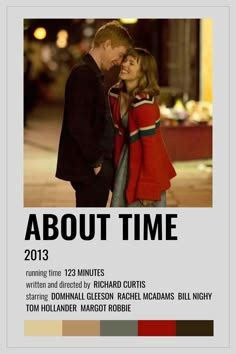 About Time Movie Poster Best Movie Posters About Time Movie