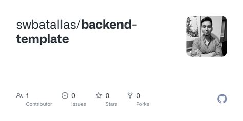 GitHub Swbatallas Backend Template