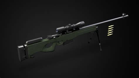 Awm Sniper Free 3d Model C4d Free3d