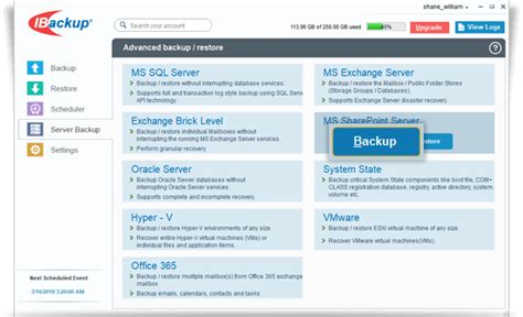 Online Backup For Ms Sharepoint Server