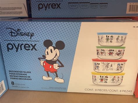 Disney Pyrex 8 Piece Glass Storage Sets Just 1799 At Costco Hip2save