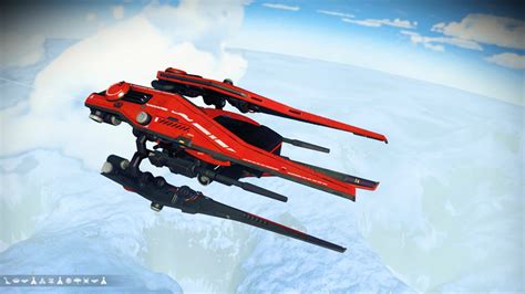 Deep Red Black X Wing Sentinel Interceptor A Class R