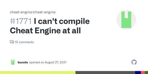 I Cant Compile Cheat Engine At All · Issue 1771 · Cheat Enginecheat