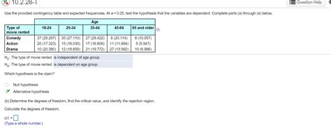 solved c calculate the test statistic d decide whether
