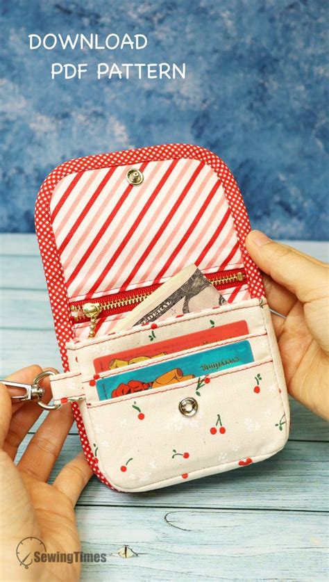 Download Cute Snap Pouch Pdf Sewing Pattern Pouch Sewing Patterns