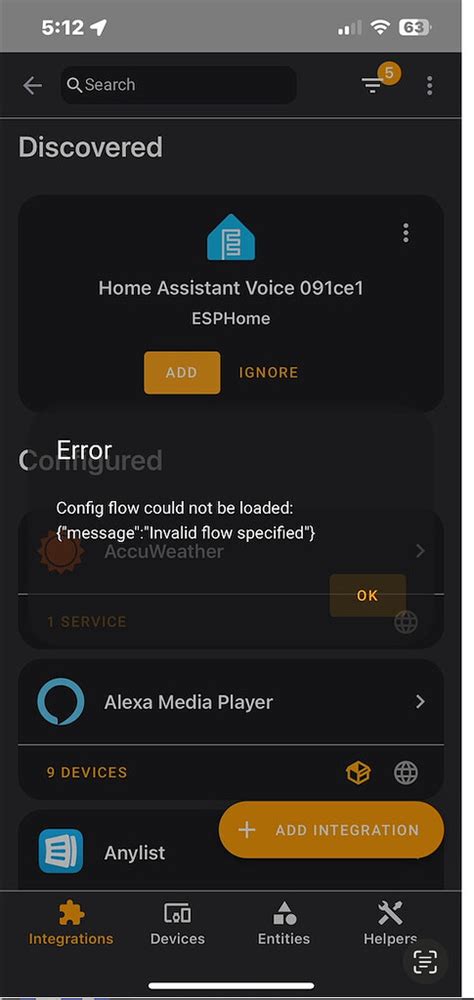 Voice Pe Assertionerror In Esphome During Setup Voice Assistant