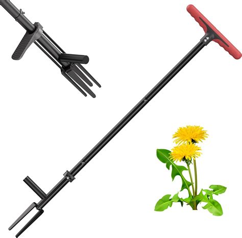 Klarg 4 Claw Stand Up Weeder Puller With 50 Long Handle