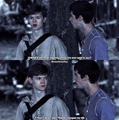 Newtmas Thomas X Newt MazeRunner Maze Runner Funny Maze Runner Maze Runner Movie