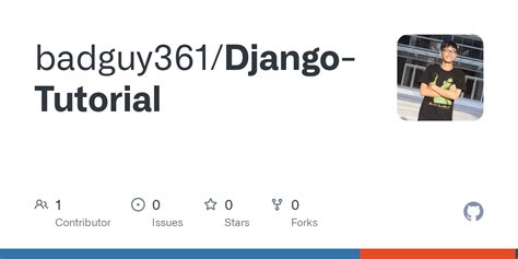 github badguy361 django tutorial