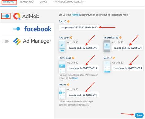 Admob Native Apps