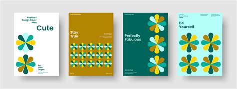 격리된 책 표지 레이아웃 현대 배경 템플릿입니다 기하학적 보고서 디자인 기치 전단 팸플릿 포스터 비즈니스 프리젠 테이션 전단지