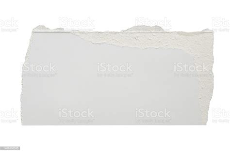 흰색 배경에 고립 된 흰색 찢어진 종이 찢어진 가장자리 스트립 가장자리에 대한 스톡 사진 및 기타 이미지 가장자리 고철