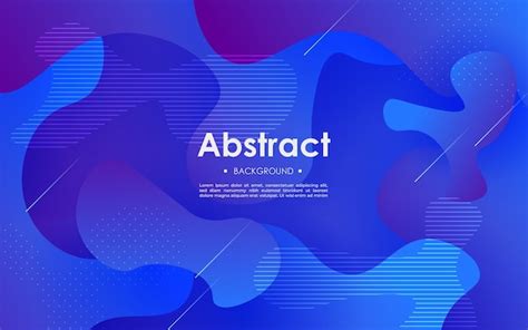 Premium Vector Abstract Purple Blue Liquid Color Gradient Wavy