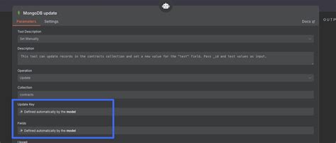 Mongodb Tool Ai Agent Update Not Working Questions N8n Community
