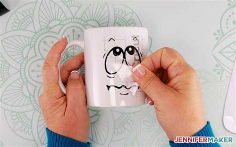 Cricut Mugs How To Seal Vinyl On Mugs Jennifer Maker