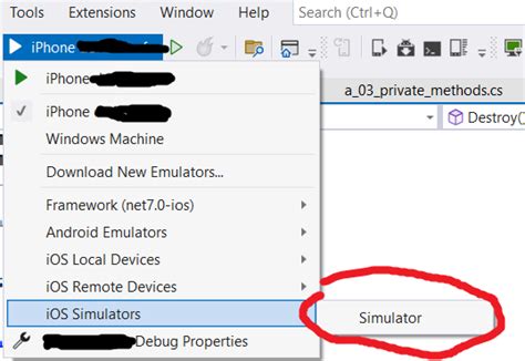 In Maui How To Add Ios Simulators To Visual Studio On Windows Stack Overflow