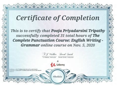 Pooja P Tripathy On Linkedin Udemycourse Grammartips Englishlearning