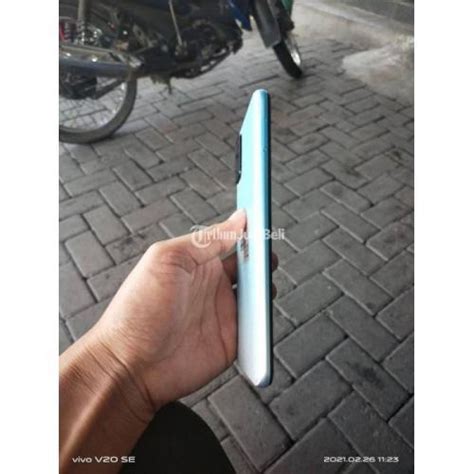 HP Realme 7i Ram 8 128GB Fullset Bekas Warna Biru Mulus Minus Pemakaian Di Semarang