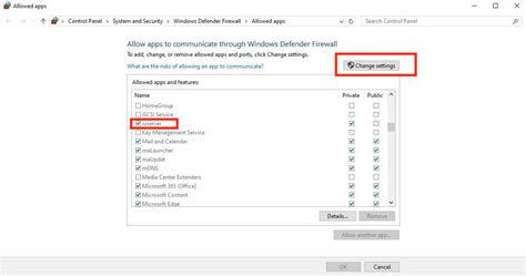 how to allow apps through firewall on windows pc for ios 17