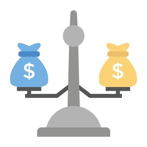 Trendy Dollar Scale 14169628 Vector Art At Vecteezy