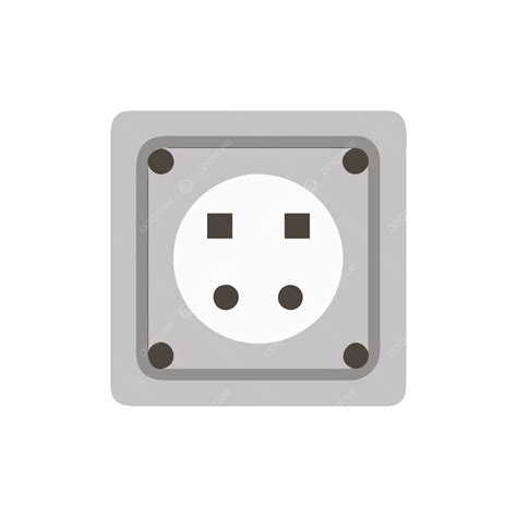 Wall Socket Icon Vector Icon Vector Illustration Png And Vector With