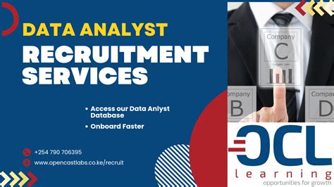 Data Analysts Recruitment Services Ocl Learning Training Consulting Certification