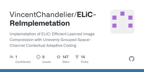 ELiC ReImplemetation Inference Py At Main VincentChandelier ELiC ReImplemetation GitHub