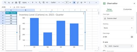 Column Chart In Google Sheets Examples How To Create