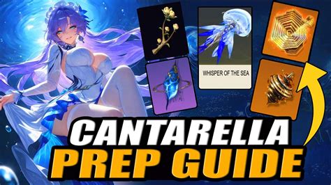 PREPARE FOR CANTARELLA - Ascension Materials, Teams, weapons, Builds & more - Wuthering Waves ...