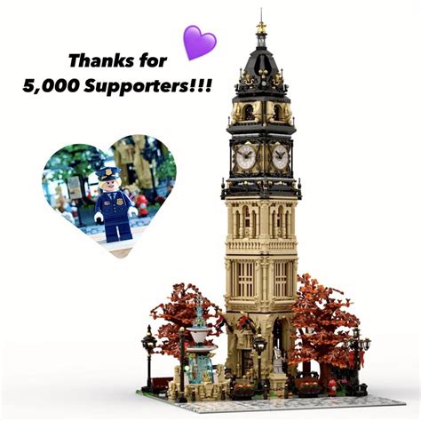 Lego Ideas The Clock Tower Park 🍁🍂 R Legophotos