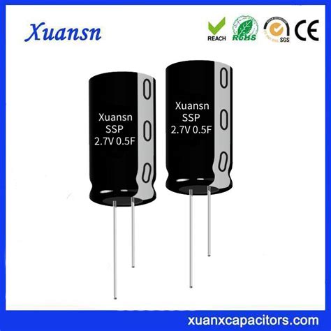 27v 05f Edlc Capacitor Energy Storage Unit Supercapacitor Manufacturer In China