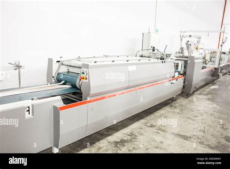 The Equipment For A Press Offset Machine At The Printing Manufacturing Printing Machine Stock