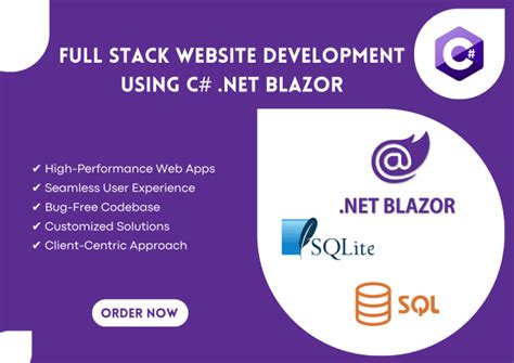 Build Custom Websites Using Csharp Dot Net Blazor Server By Syedjunaidal235 Fiverr