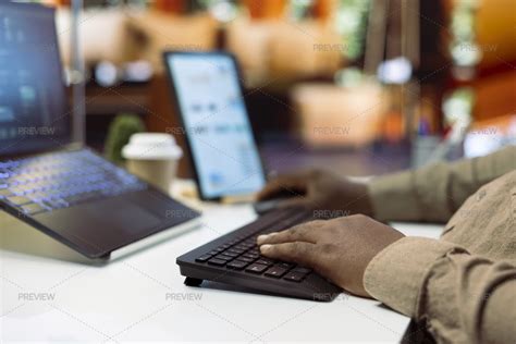 Ai Software Developer Creating An Algorithm For Deep Learning And Data