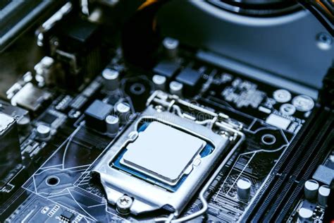 Ai Quantum Computer Architecture Cyberspace Abstract Concept Stock