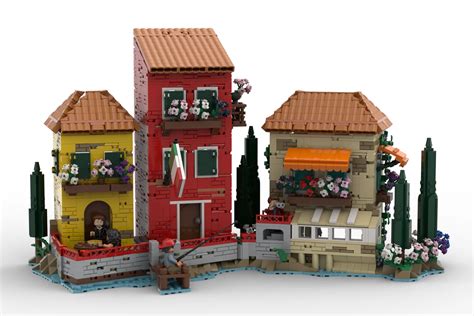 Lego Ideas Italian Seaside Villa