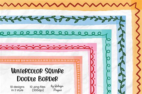 Square Border Designs