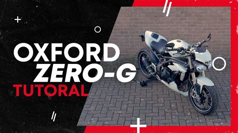 How To Set Up And Use The Oxford Zero G Paddock Stand Tutorial Youtube